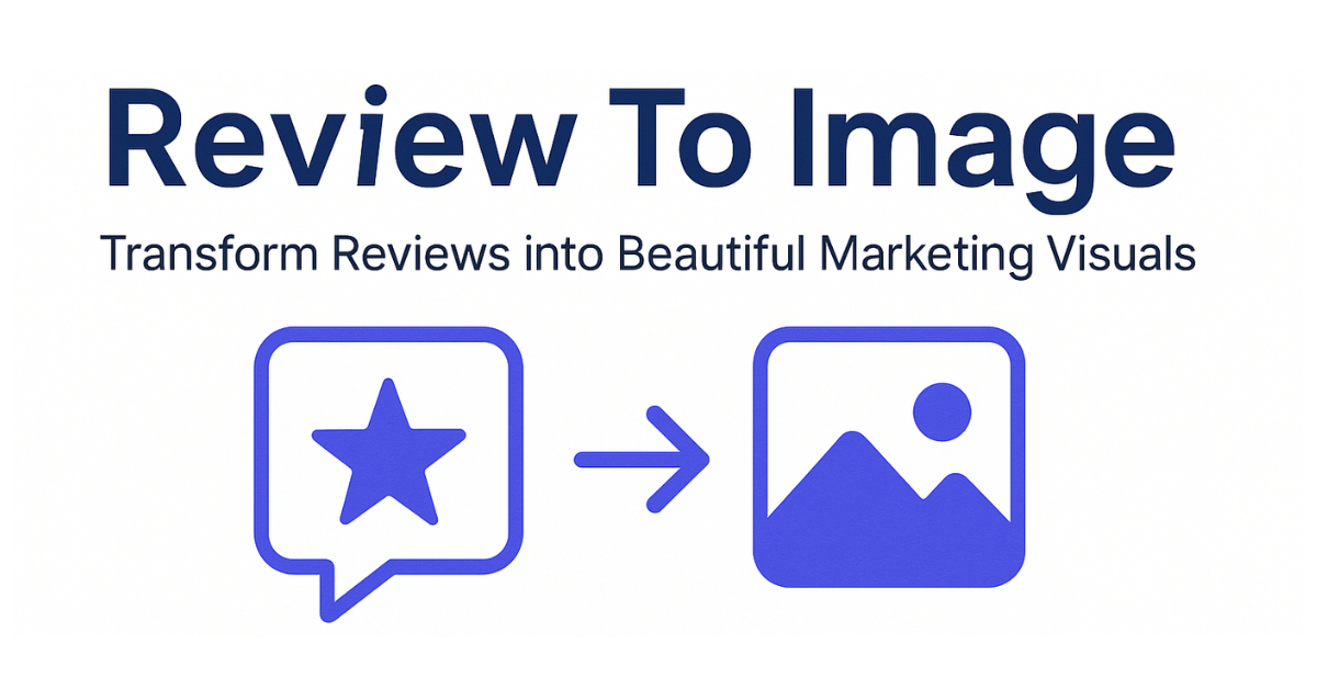 Free Review to Image Tool | Convert Reviews to Images